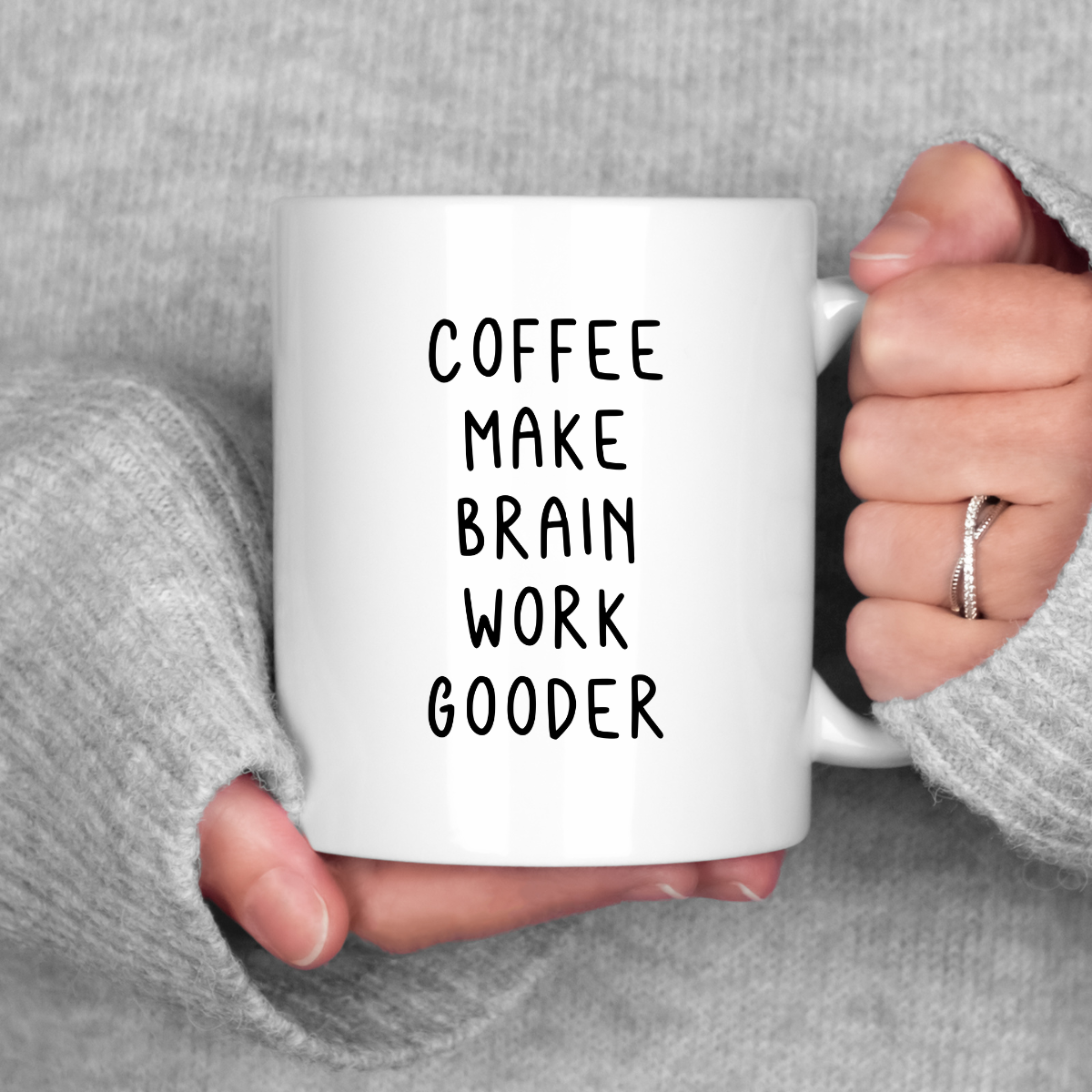 Coffee Make Brain Work Mug – To Simply Inspire